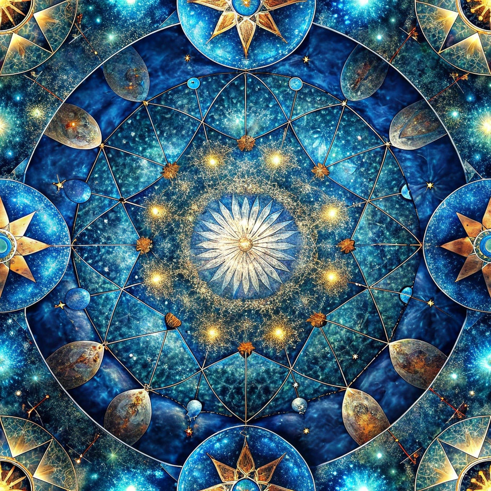 Celestial Elements Pattern 10 Quilting Cotton Fabric – FabricMegaStore.com