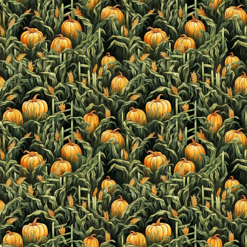 The Pumpkin Patch Pattern 4 Quilting Cotton Fabric – FabricMegaStore.com