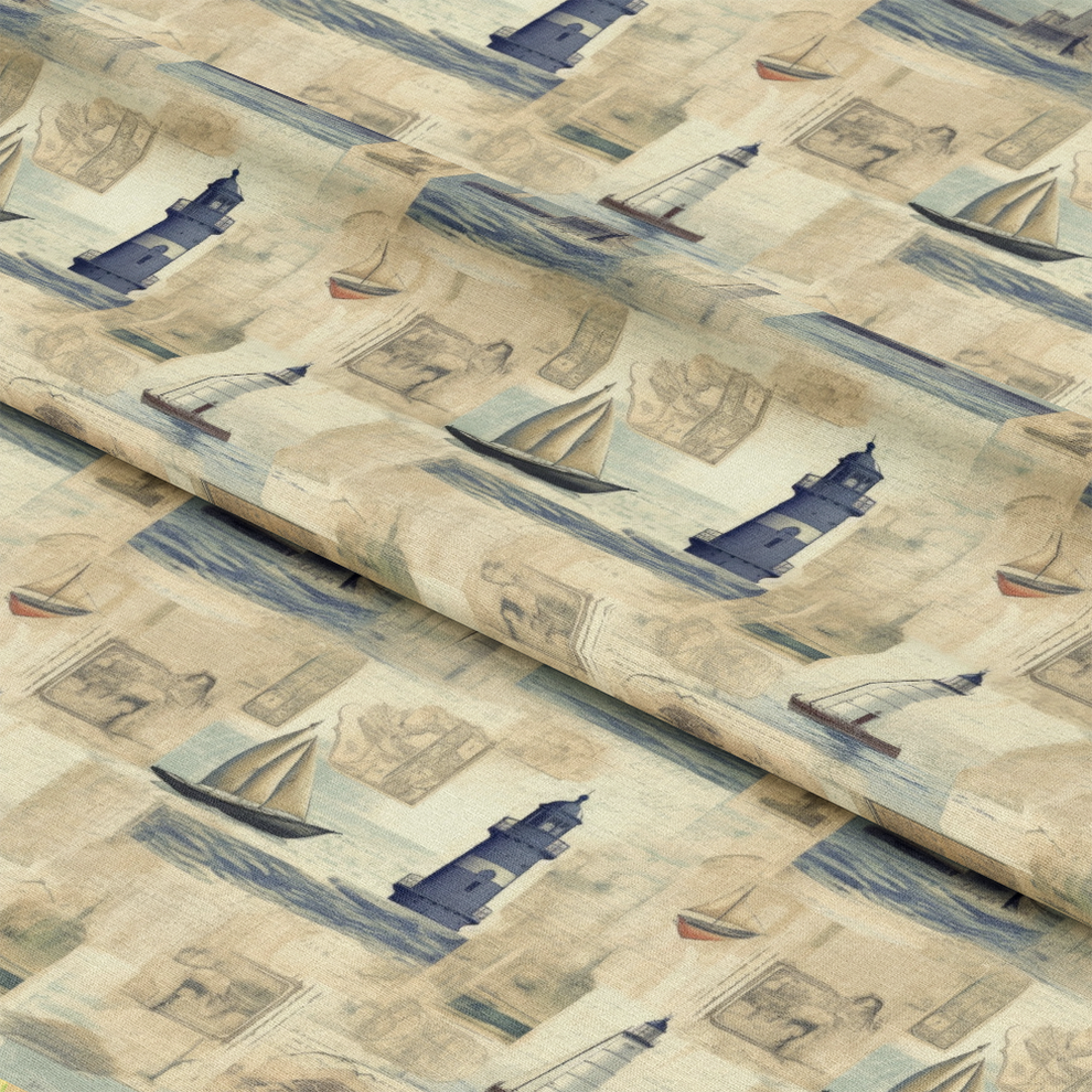 Nautical Adventures Pattern 3 Quilting Cotton Fabric – FabricMegaStore.com