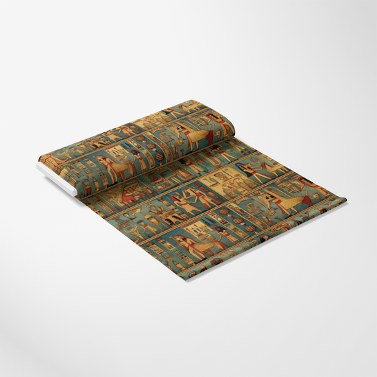 2D Ancient Egypt Pattern 12 Quilting Cotton Fabric – FabricMegaStore.com