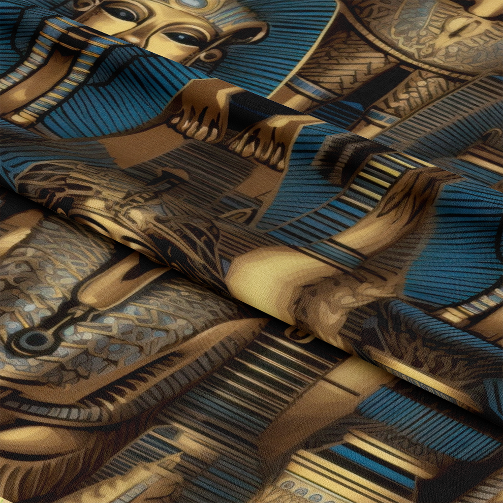 2D Ancient Egypt Pattern 4 Quilting Cotton Fabric – FabricMegaStore.com