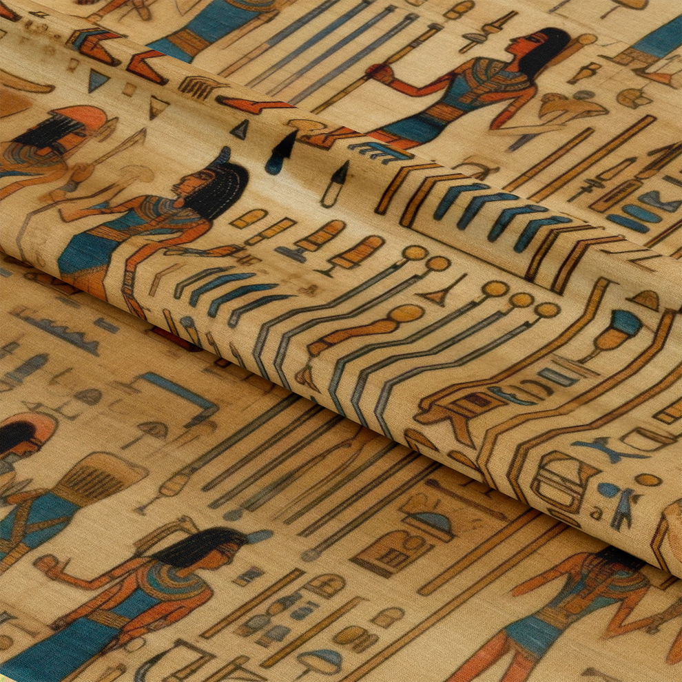 2D Ancient Egypt Pattern 84 Quilting Cotton Fabric – FabricMegaStore.com
