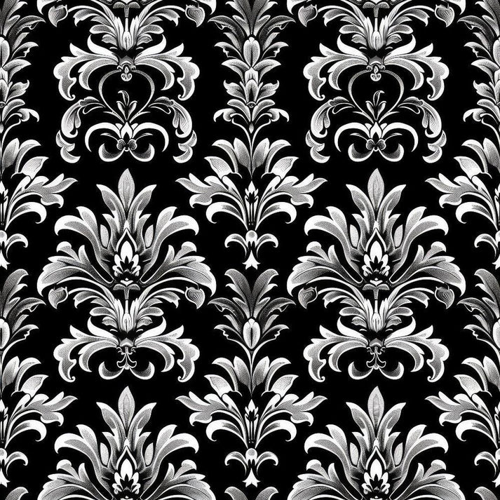 Gothic Damask Pattern 12 Quilting Cotton Fabric – FabricMegaStore.com