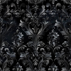 Gothic Damask Pattern 8 Quilting Cotton Fabric – FabricMegaStore.com