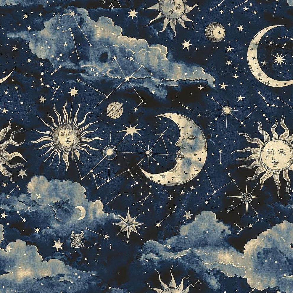 Golden Cosmos Pattern 1 Quilting Cotton Fabric – FabricMegaStore.com