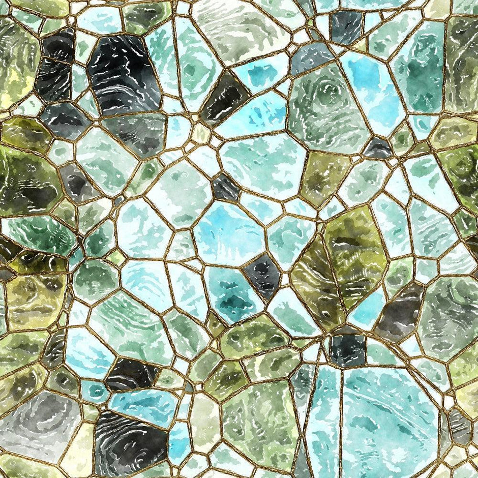 Watercolor Stained Glass – FabricMegaStore.com