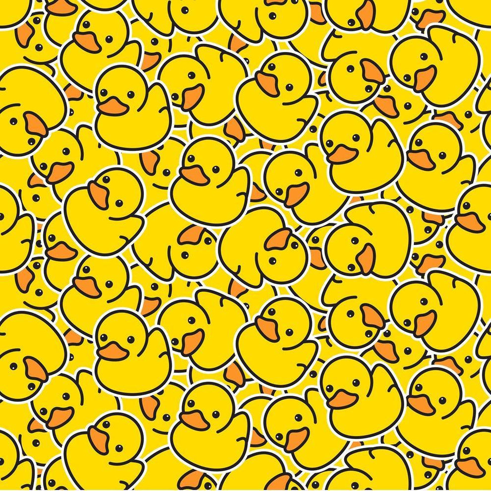 Allover Rubber Ducks Quilting Cotton Fabric – FabricMegaStore.com