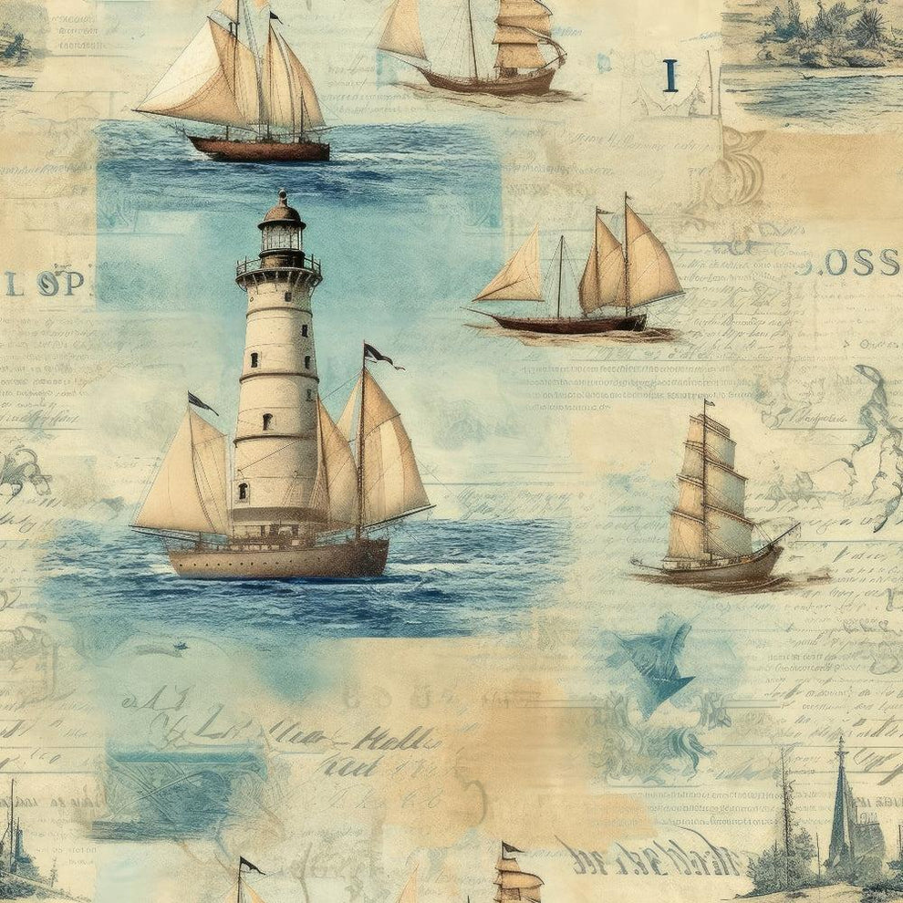 Nautical Adventures Pattern 11 Quilting Cotton Fabric – FabricMegaStore.com