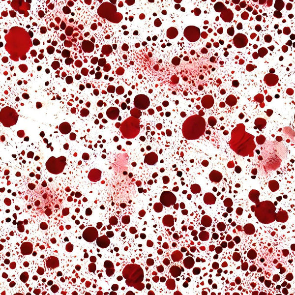 Blood Spatter Pattern 6 Quilting Cotton Fabric – FabricMegaStore.com
