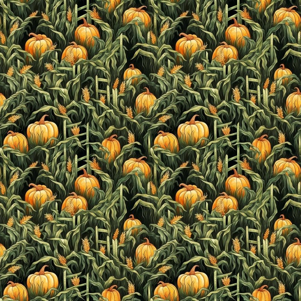 The Pumpkin Patch Pattern 4 Quilting Cotton Fabric – FabricMegaStore.com