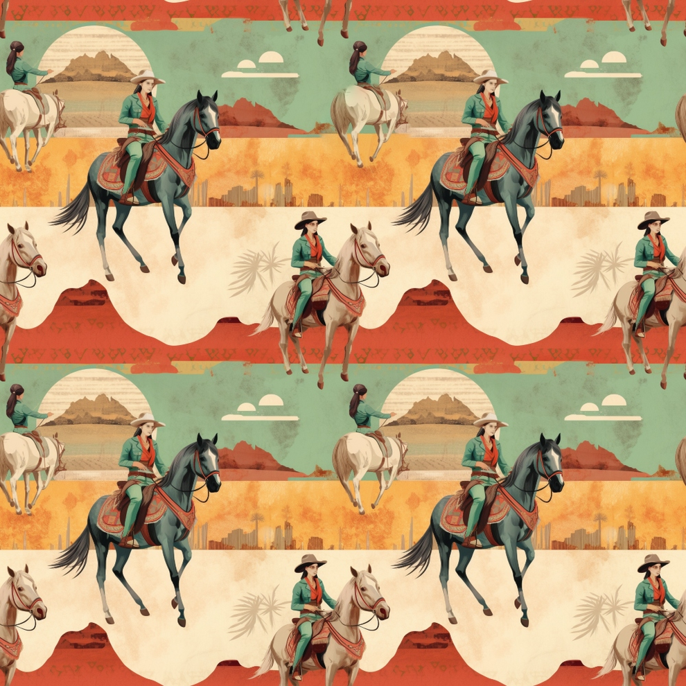 The Cowboy Life Pattern 15 Quilting Cotton Fabric – FabricMegaStore.com