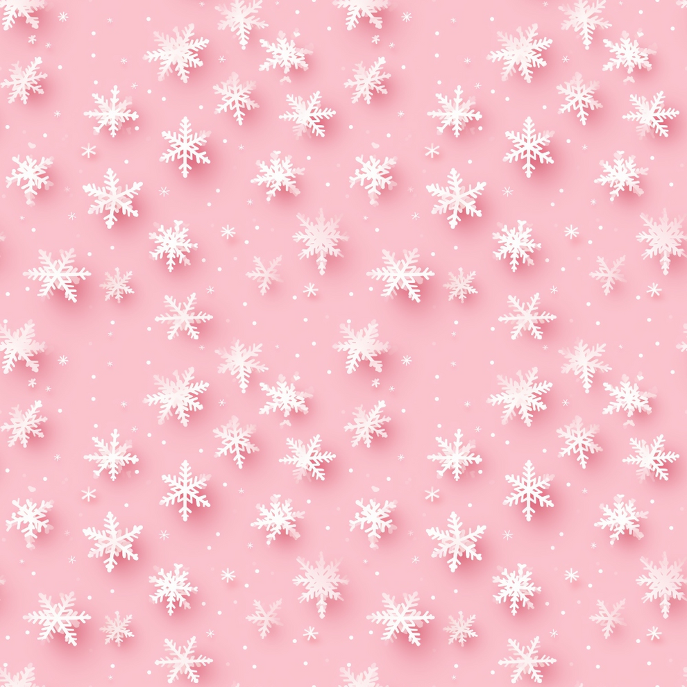 Vintage Pink Christmas Pattern 12 Quilting Cotton Fabric ...