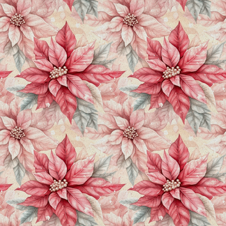 A Frosted Christmas Pattern 2 Quilting Cotton Fabric – FabricMegaStore.com
