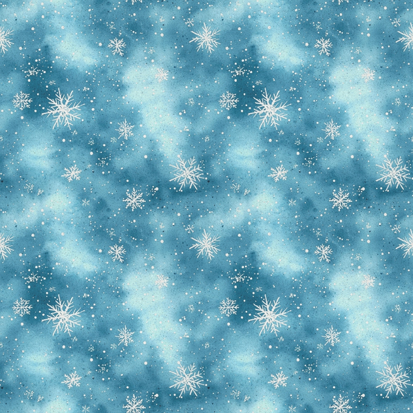 A Frosted Christmas Pattern 13 Quilting Cotton Fabric – FabricMegaStore.com