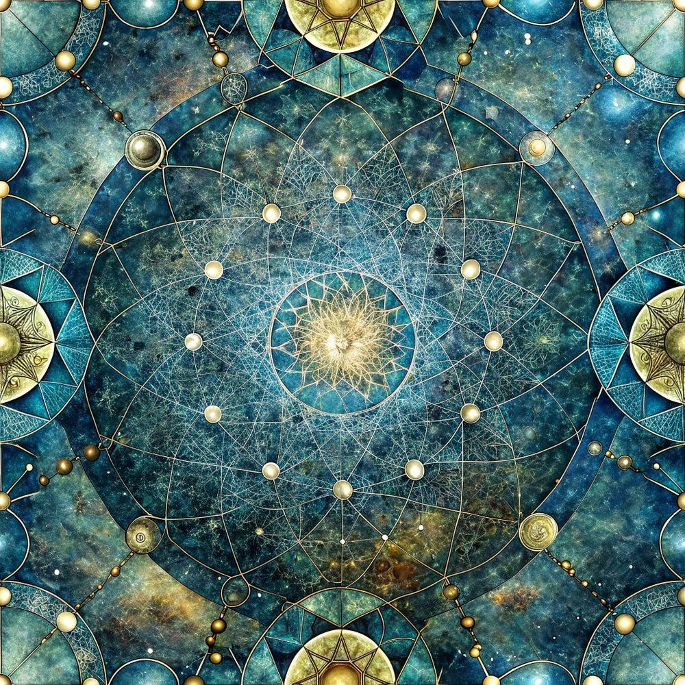 Celestial Elements Pattern 5 Quilting Cotton Fabric – FabricMegaStore.com