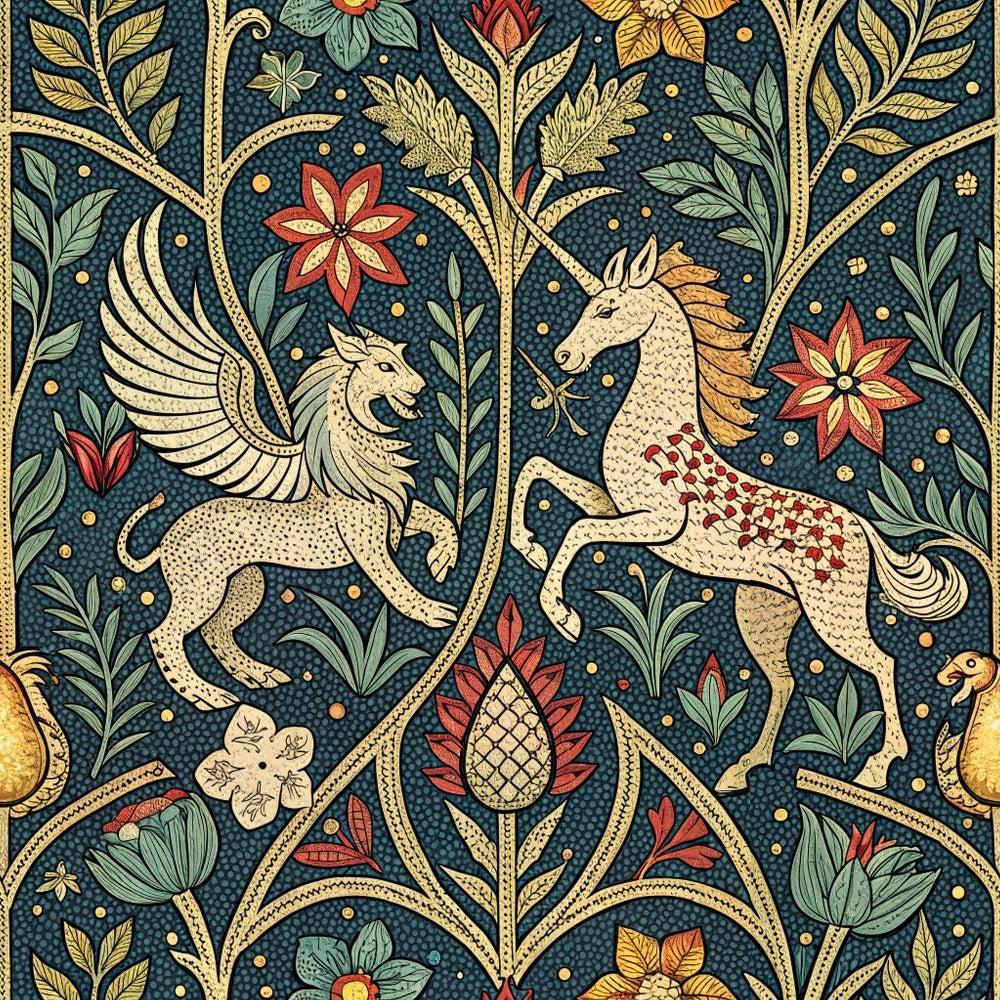 Medieval Tapestry – FabricMegaStore.com