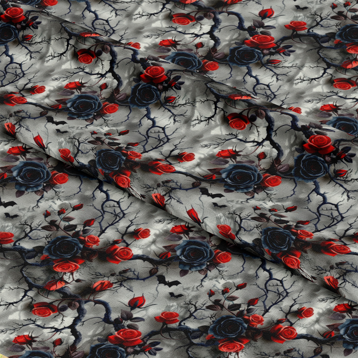 A Gothic Night Pattern 11 Quilting Cotton Fabric – FabricMegaStore.com