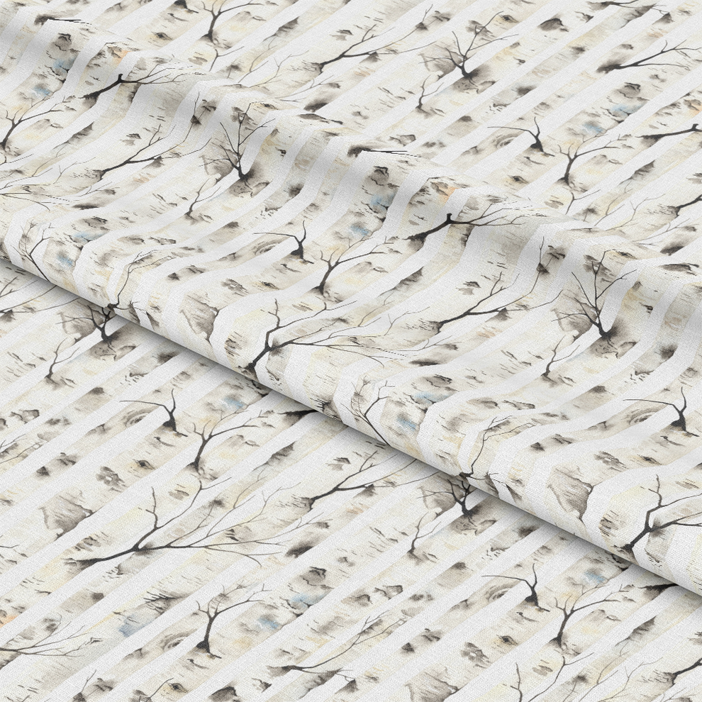 Allover Birch Trees Quilting Cotton Fabric – FabricMegaStore.com