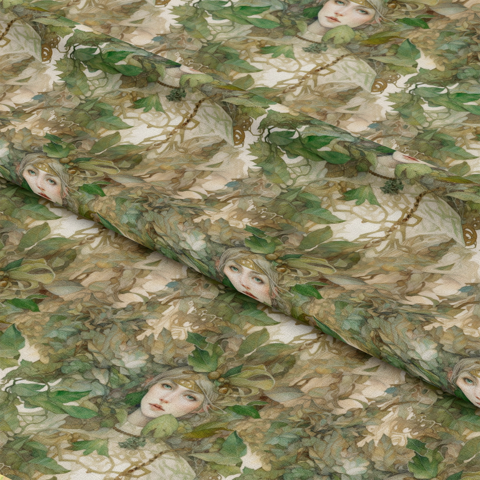 Celtic Fairytale Pattern 2 Quilting Cotton Fabric – FabricMegaStore.com