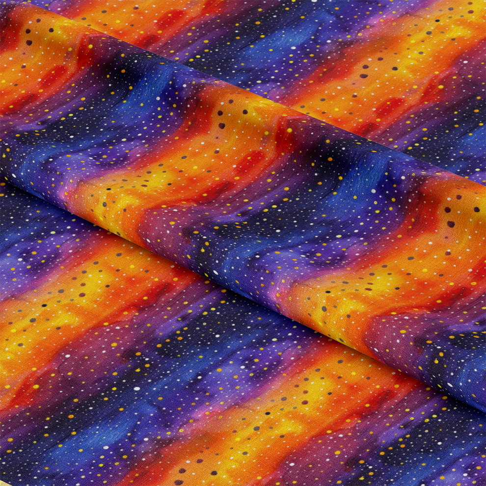 Cosmic Dance Pattern 3 Quilting Cotton Fabric – FabricMegaStore.com