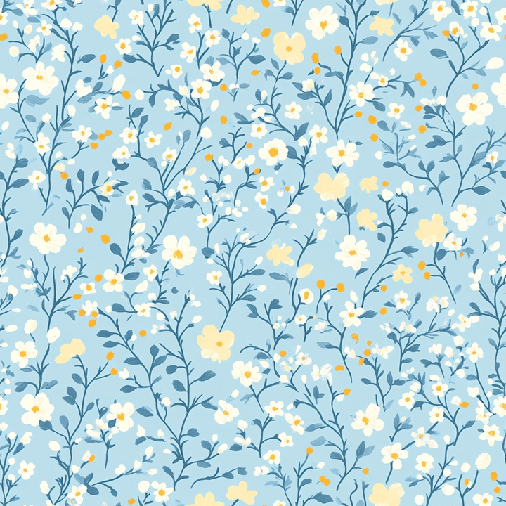 Cottagecore Garden Flowers – FabricMegaStore.com