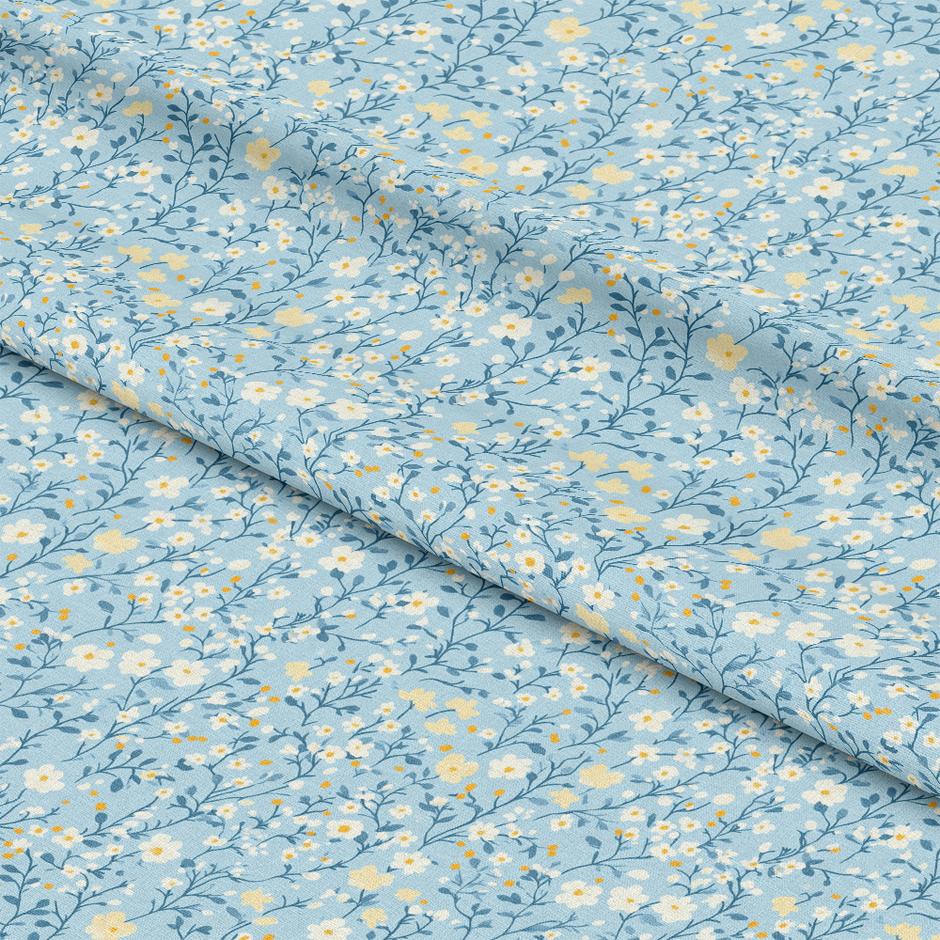 Cottagecore Garden Flowers – FabricMegaStore.com