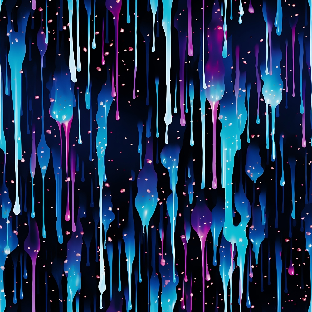 Dripping Blue Liquid Pattern 4 Quilting Cotton Fabric – FabricMegaStore.com