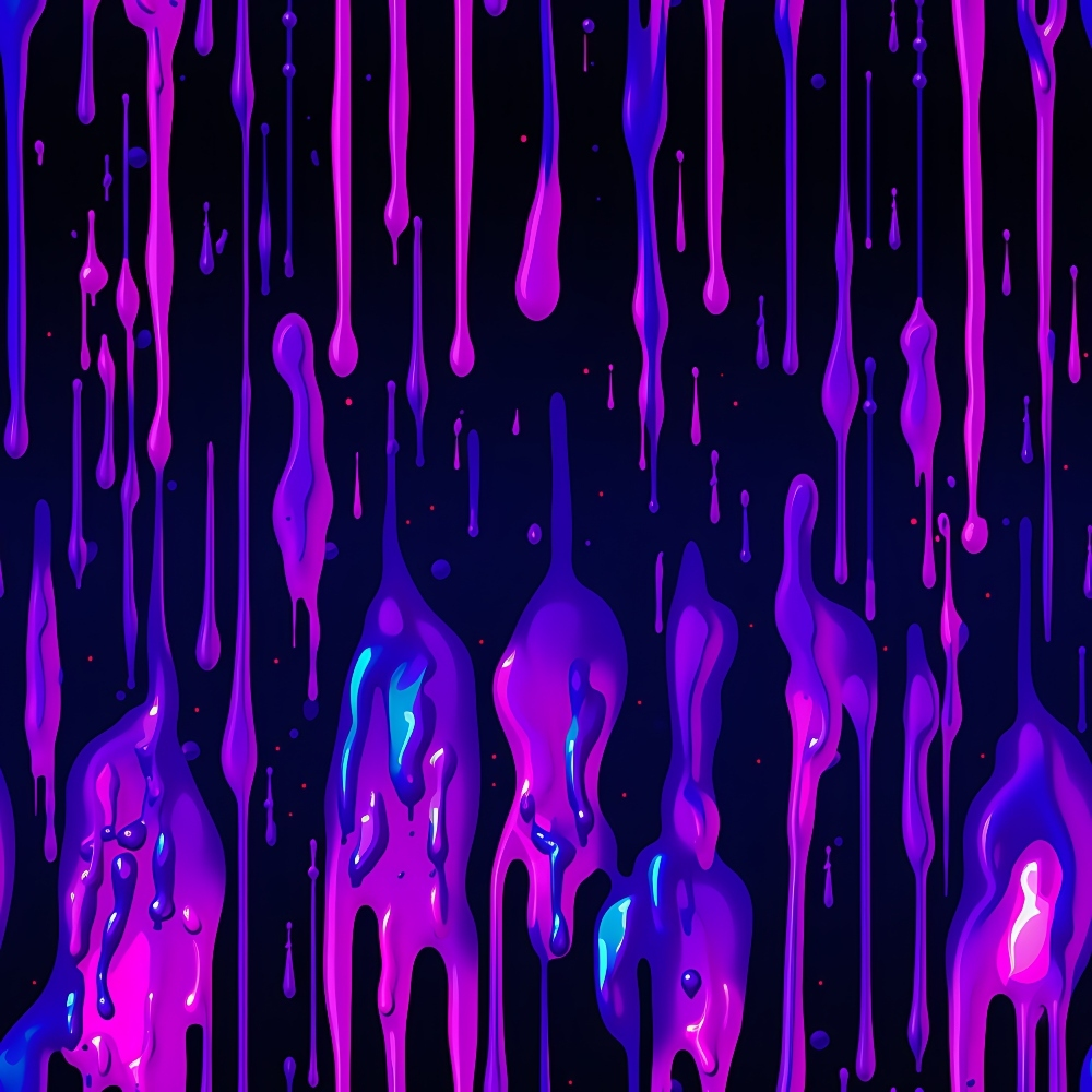 Dripping Purple Liquid Pattern 2 Quilting Cotton Fabric ...