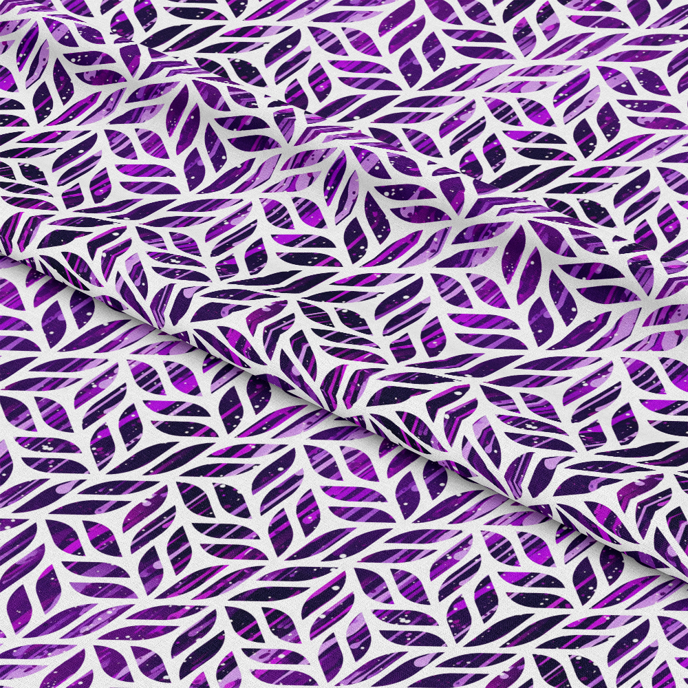 Dripping Purple Liquid Pattern 15 Quilting Cotton Fabric ...