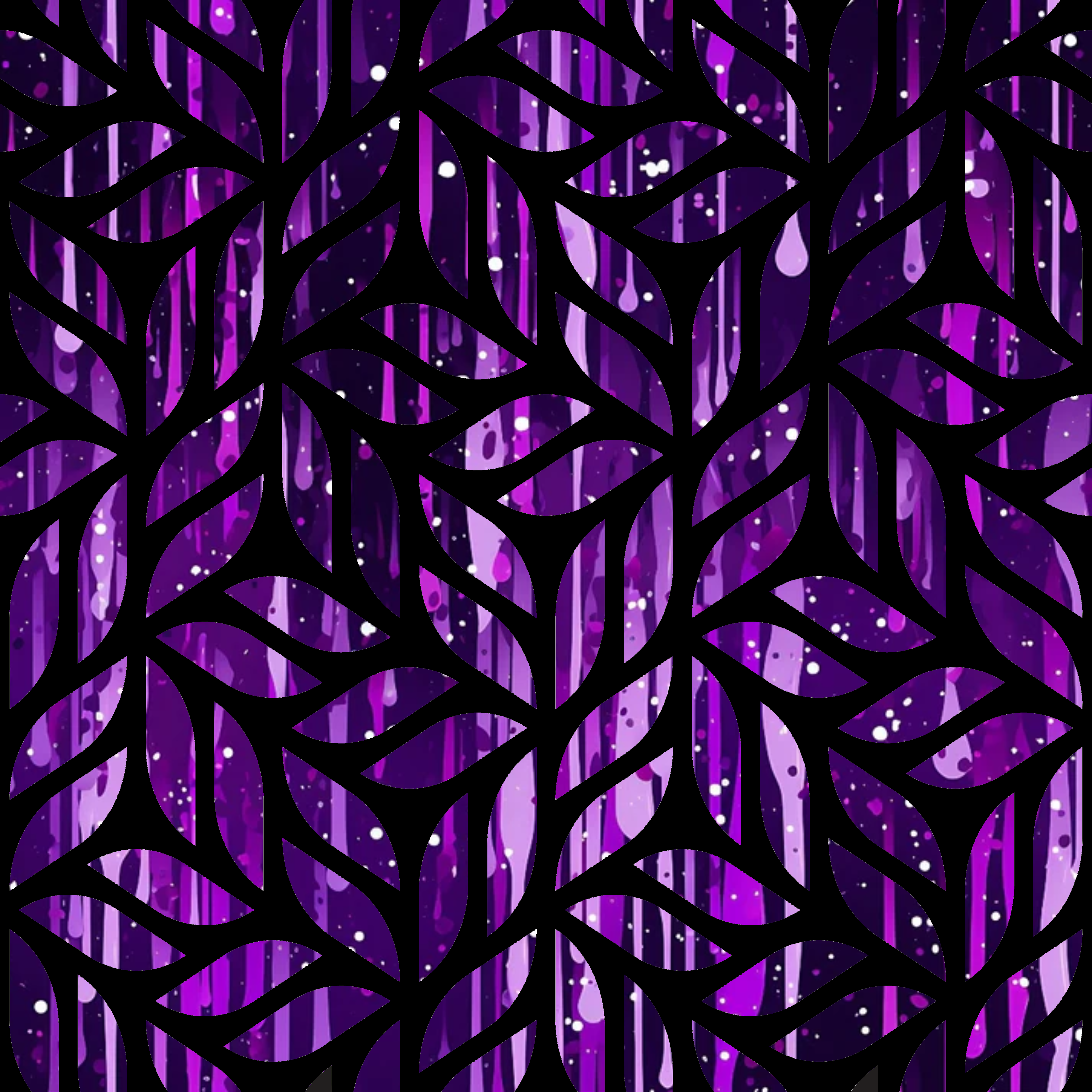 Dripping Purple Liquid Pattern 16 Quilting Cotton Fabric ...