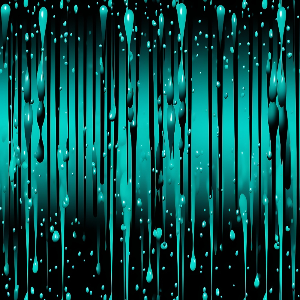 Dripping Turquoise Liquid Pattern 6 Quilting Cotton Fabric ...