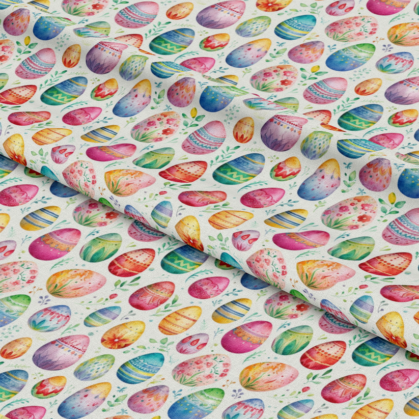 Easter Eggs Pattern 14 Quilting Cotton Fabric – FabricMegaStore.com