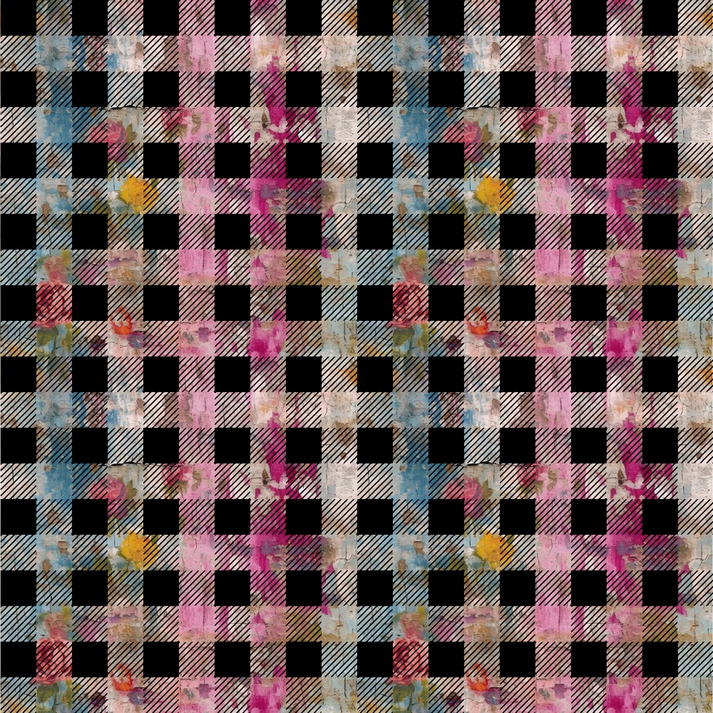 Girly Grunge Plaster Pattern 28 Quilting Cotton Fabric ...