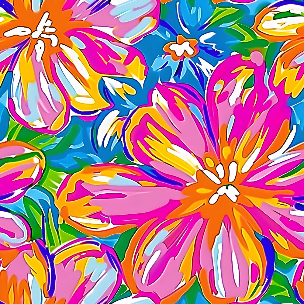 Groovy Hippie Pattern 4 Quilting Cotton Fabric – FabricMegaStore.com