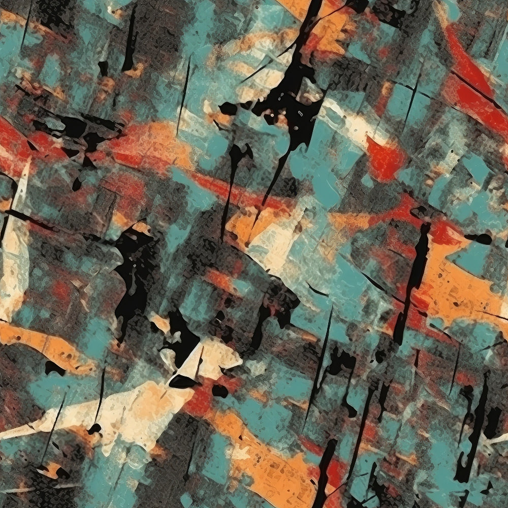 Grunge Dry Paint Texture Pattern 5 Quilting Cotton Fabric ...