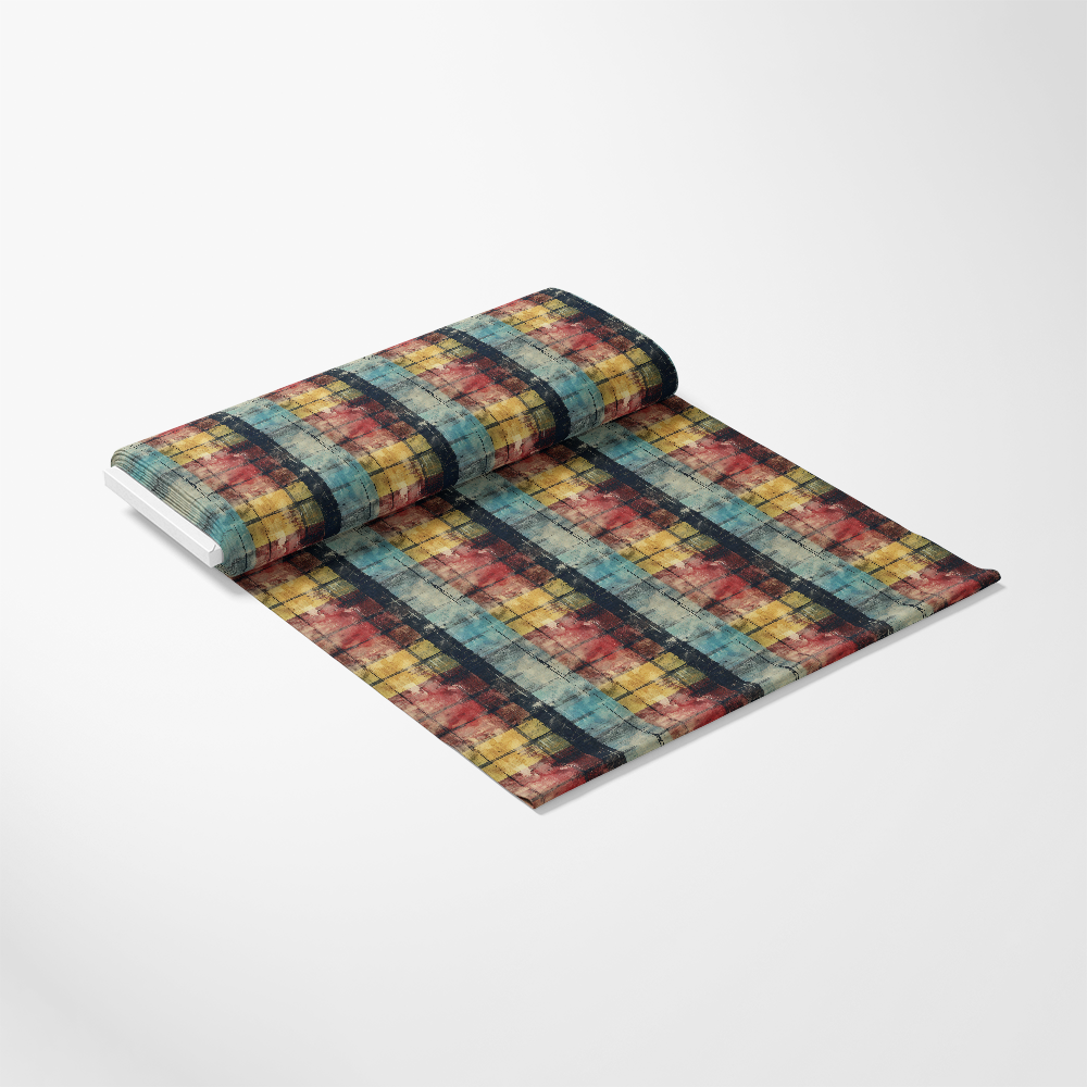 Grunge Plaid Pattern 11 Quilting Cotton Fabric – FabricMegaStore.com