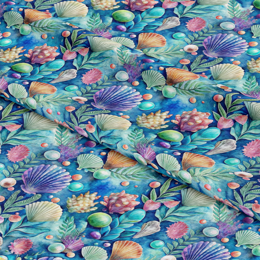 Oceanic Opulence Pattern 6 Quilting Cotton Fabric – FabricMegaStore.com