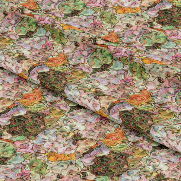 Oyster Shell Pattern 7 Quilting Cotton Fabric – FabricMegaStore.com