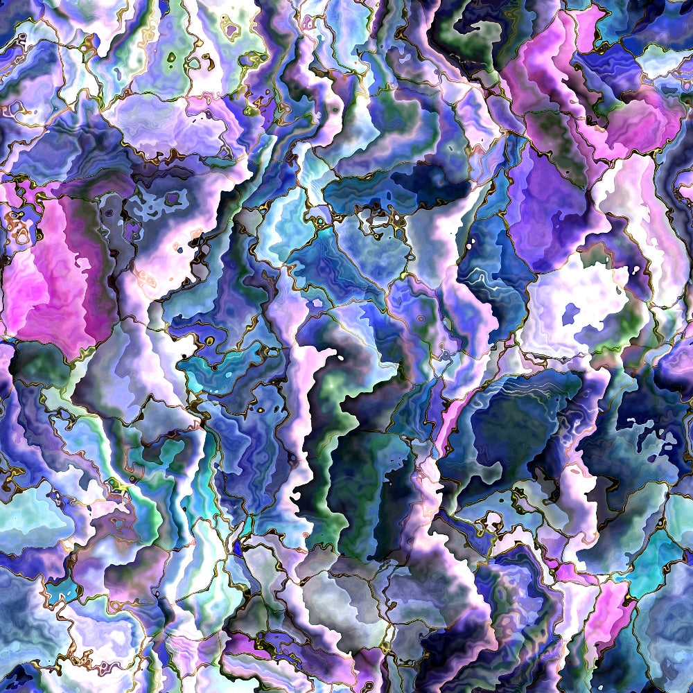 Oyster Shell Pattern 9 Quilting Cotton Fabric – FabricMegaStore.com