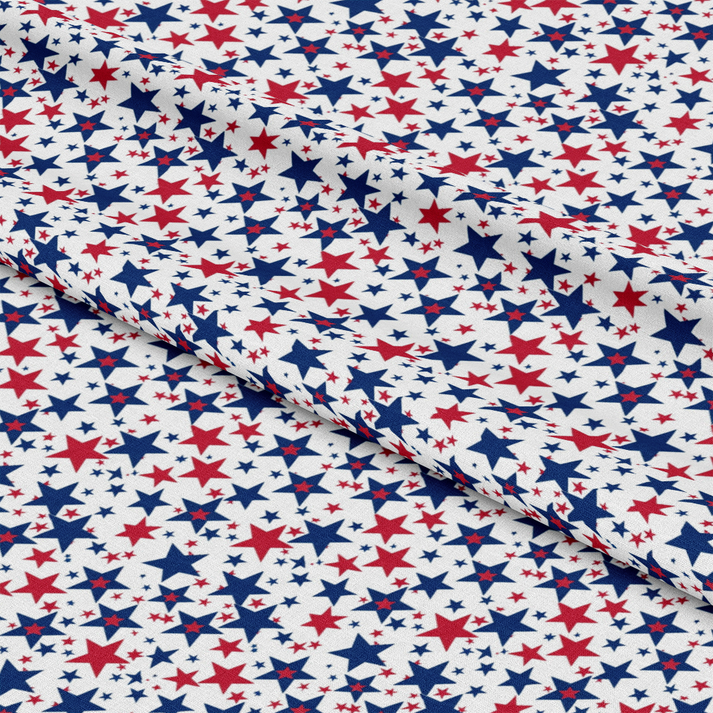 Patriotic Pattern 19 Quilting Cotton Fabric – FabricMegaStore.com