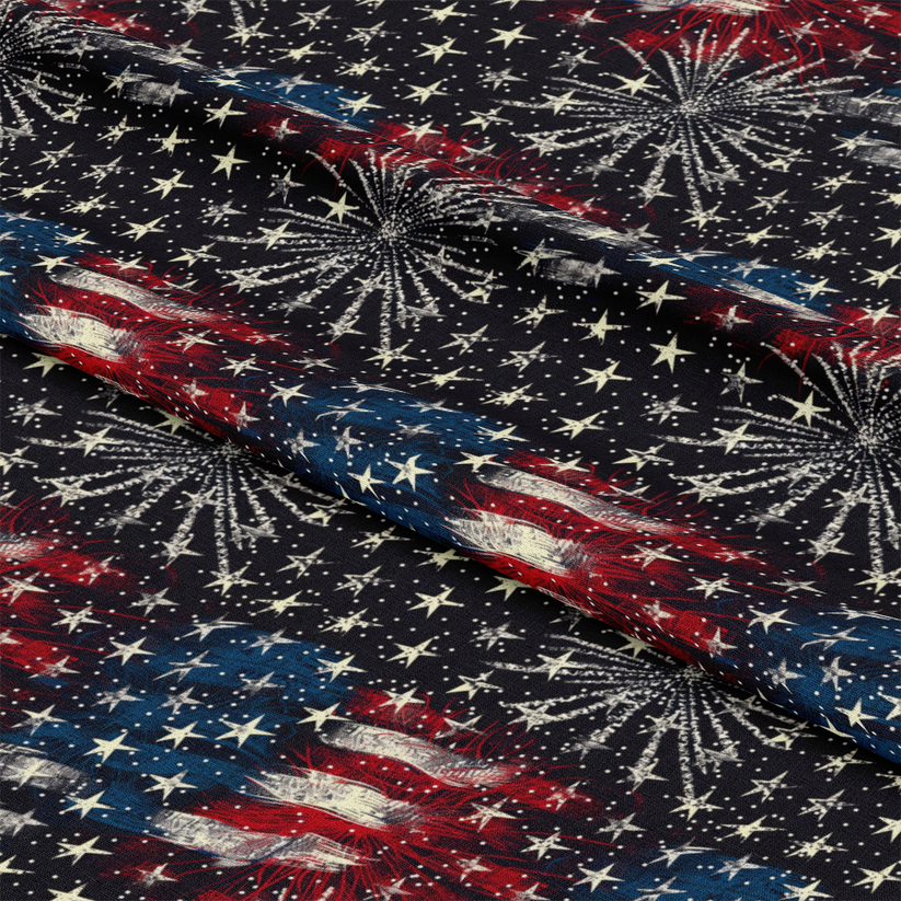 Patriotic Pattern 22 Quilting Cotton Fabric – FabricMegaStore.com