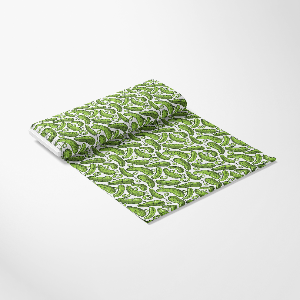 Pickle Doodles Pattern Quilting Cotton Fabric – FabricMegaStore.com