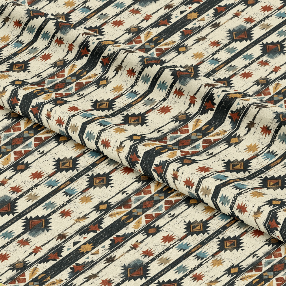 Retro Native American Pattern 3 Quilting Cotton Fabric ...