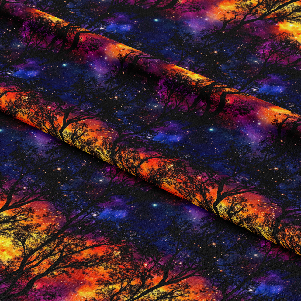Starry Night Sky Pattern 15 Quilting Cotton Fabric – FabricMegaStore.com