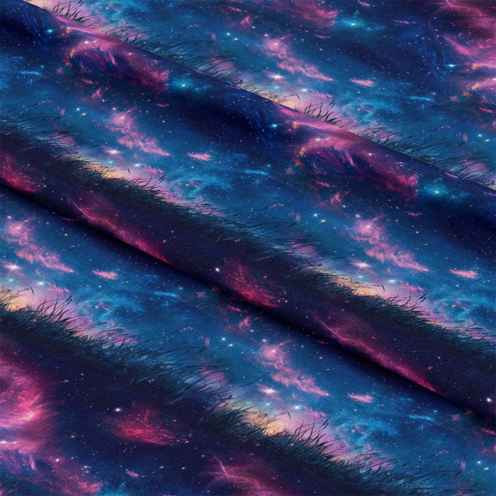 Starry Night Sky Pattern 7 Quilting Cotton Fabric – FabricMegaStore.com