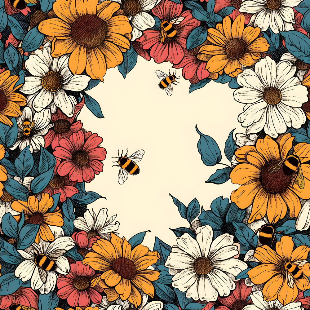The Bee Swarm Pattern 14 Quilting Cotton Fabric – FabricMegaStore.com