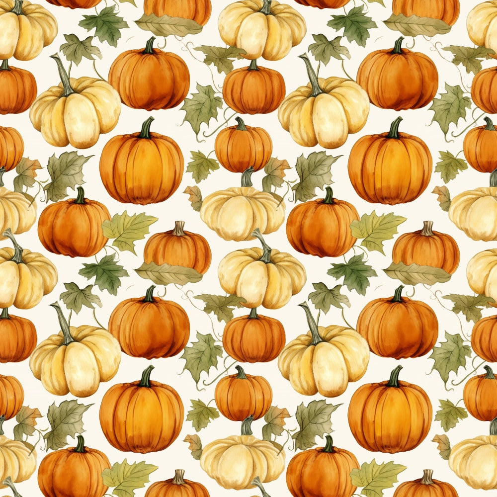 The Pumpkin Patch Pattern 3 Quilting Cotton Fabric – FabricMegaStore.com