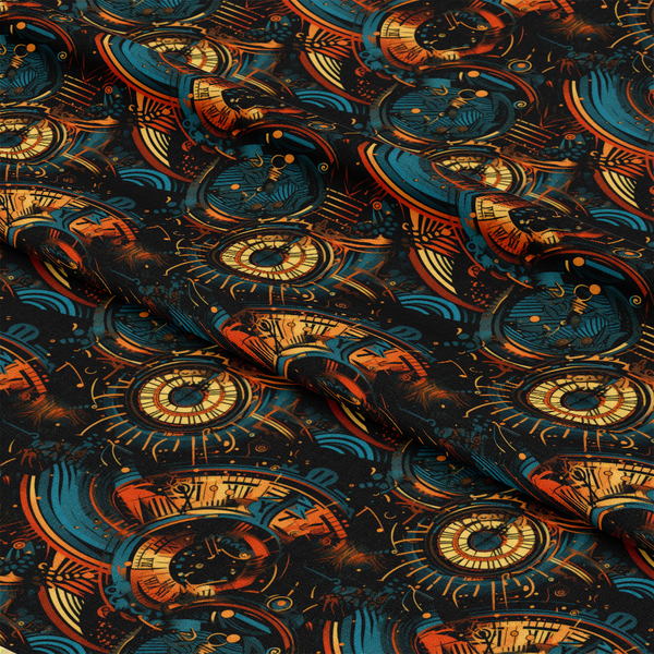 Time Travel Pattern 13 Quilting Cotton Fabric – FabricMegaStore.com