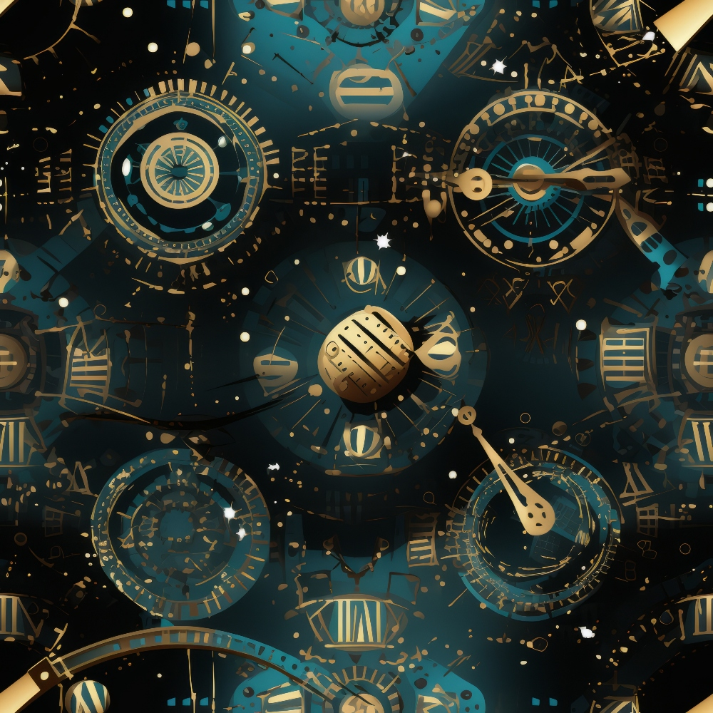 Time Travel Pattern 5 Quilting Cotton Fabric – FabricMegaStore.com