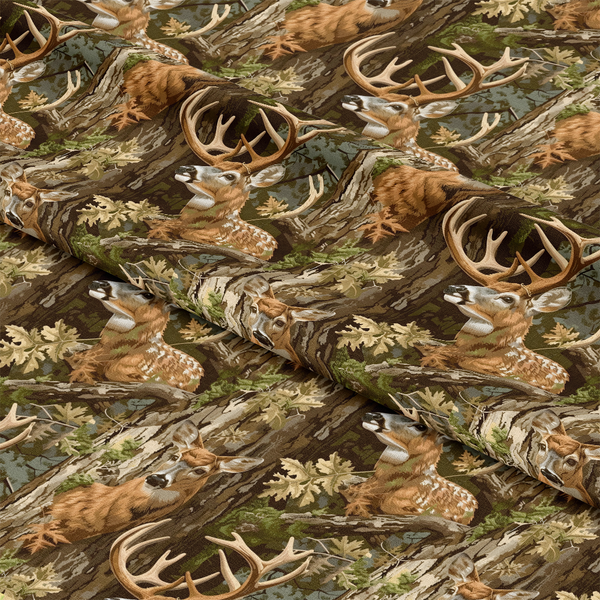 Tree Camouflage Pattern 10 Quilting Cotton Fabric – FabricMegaStore.com